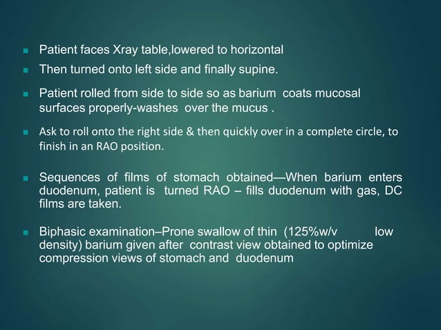 Barium procedures | PPTX | Digestive Disorders | Diseases and Conditions