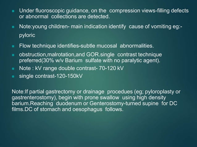 Barium procedures | PPTX | Digestive Disorders | Diseases and Conditions