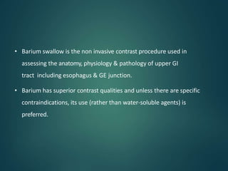 BARIUM PROCEEDURES 1.pptx