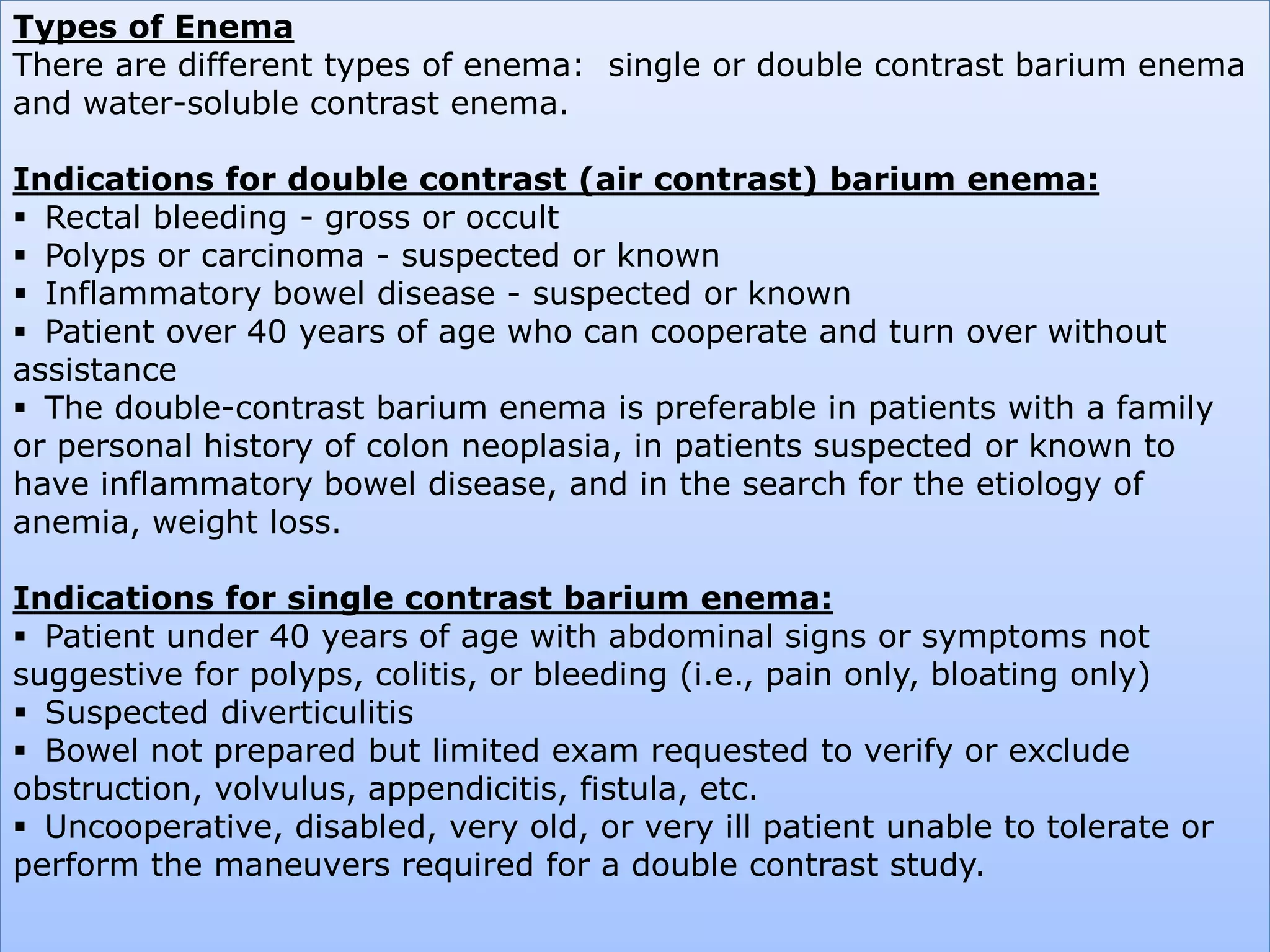 Barium series | PPTX