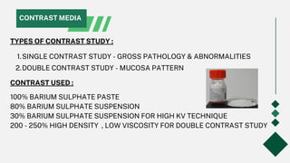 Barium Swallow procedure in radiology department | PDF