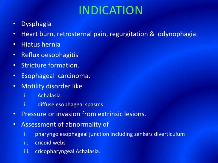 Barium Swallow Presentation