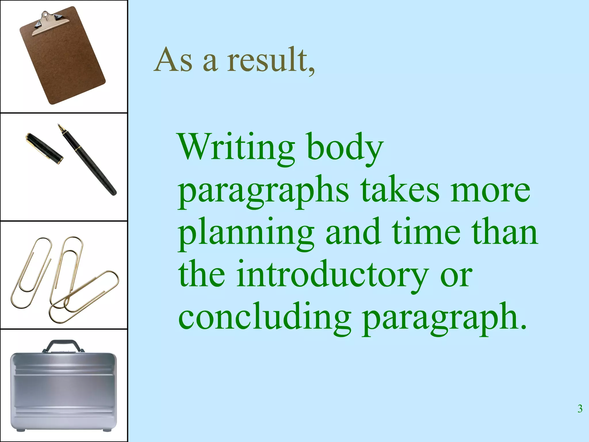 Barker. t.e.x.a.s.body paragraphs | PPT