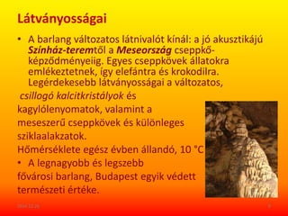 Barlang projekt | PPTX