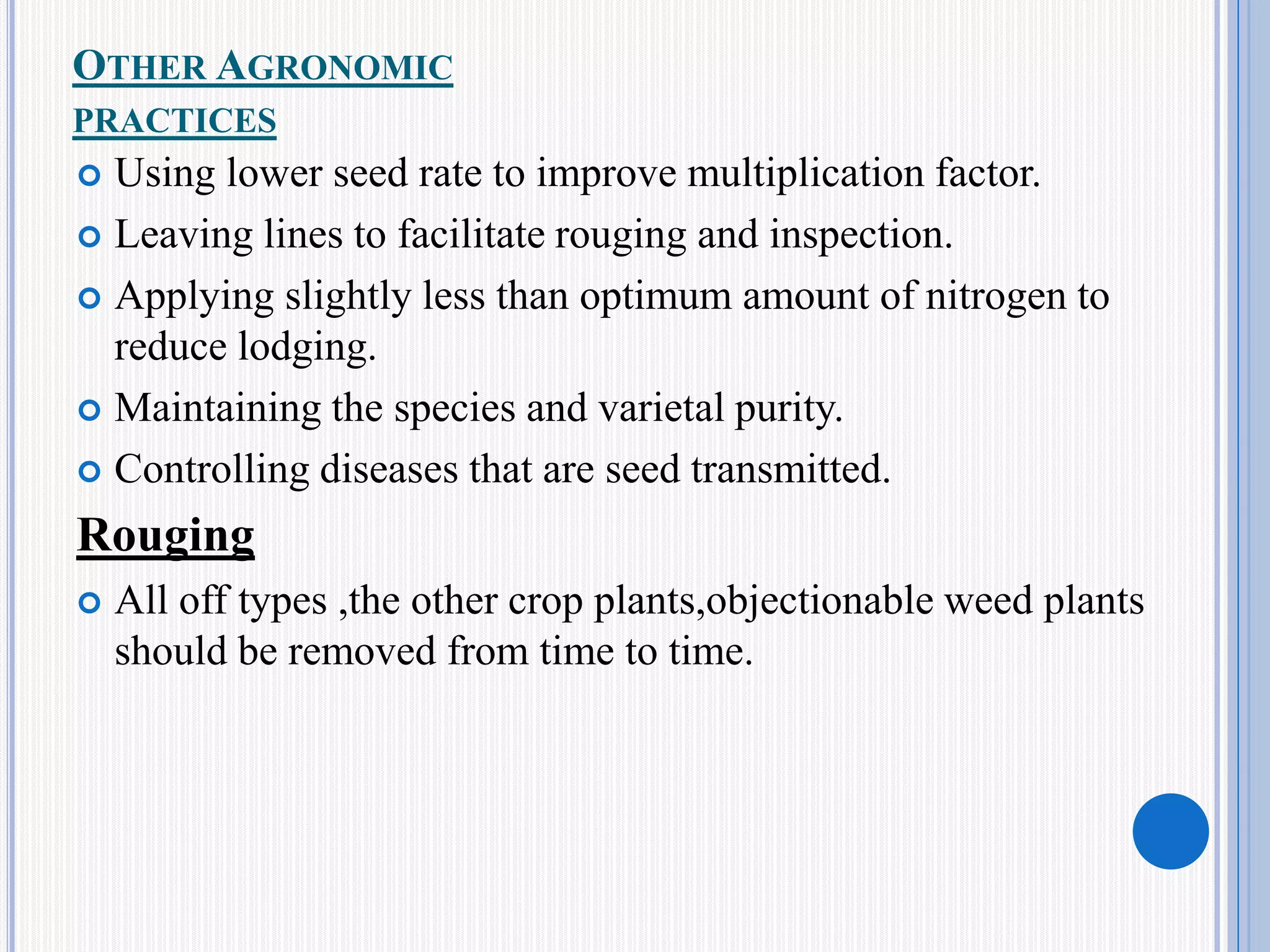 Barley floral biology and seed production | PPTX