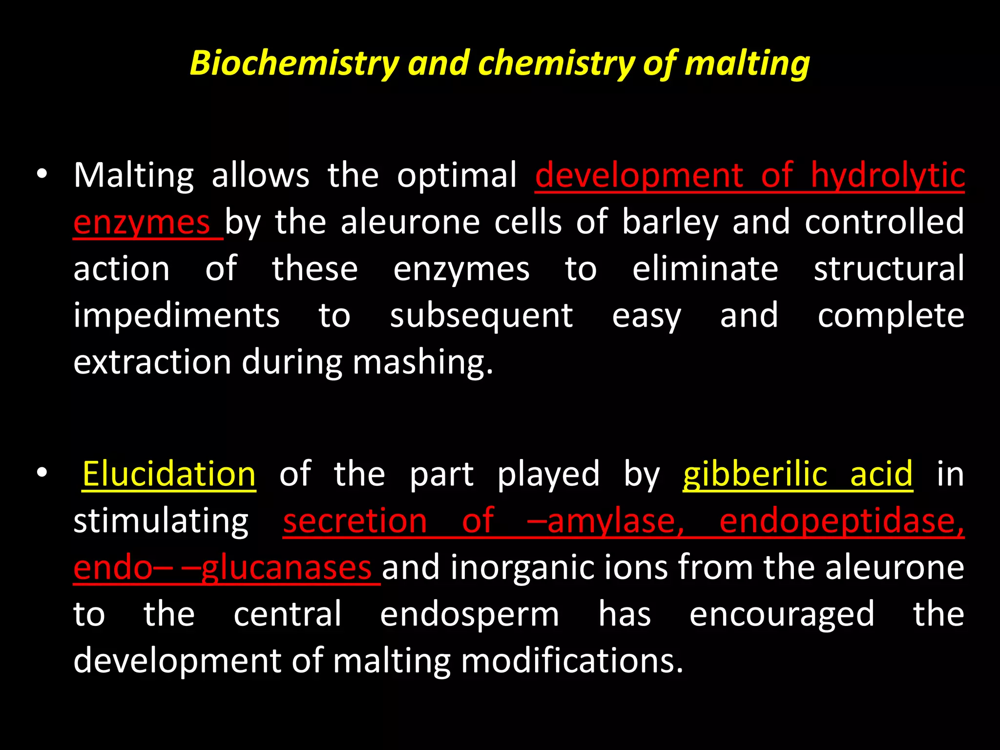Barley classification, malting and processing | PDF