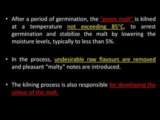 Barley classification, malting and processing | PDF