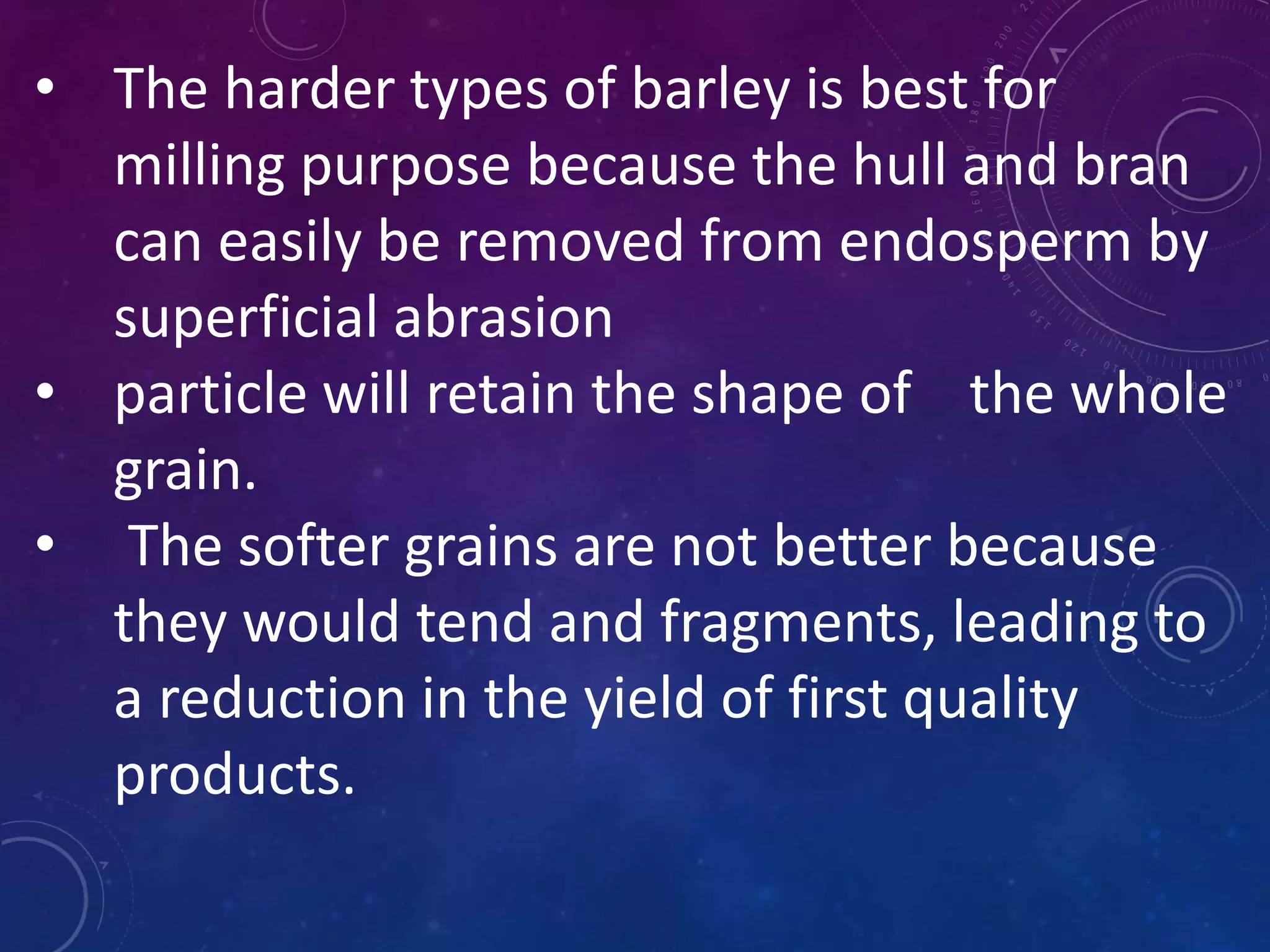 Barley processing | PPTX