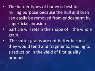 Barley processing | PPTX
