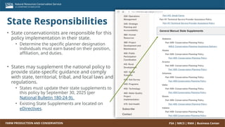 Navigating NRCS Policy for Certified Conservation Planners | PPTX