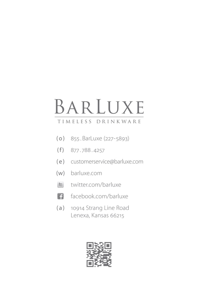 Barluxe Timeless Drinkware | PDF | Alcoholic Beverages | Food & Drink