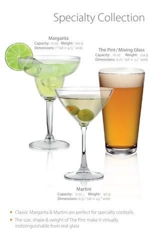 Barluxe Timeless Drinkware | PDF