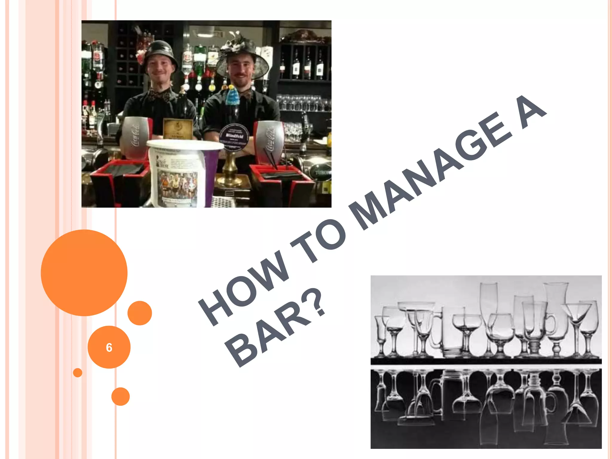 Bar management ppt