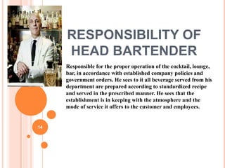 Bar management ppt | PPTX