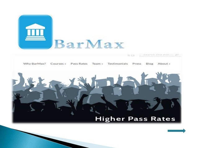 BarMax exam prep - mobile app | PPTX
