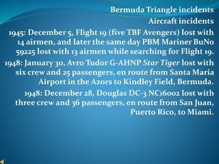 Barmuda triangle | PPTX