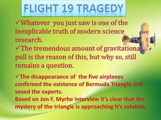 Barmunda triangle | PPTX