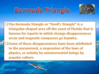 Barmunda triangle | PPTX