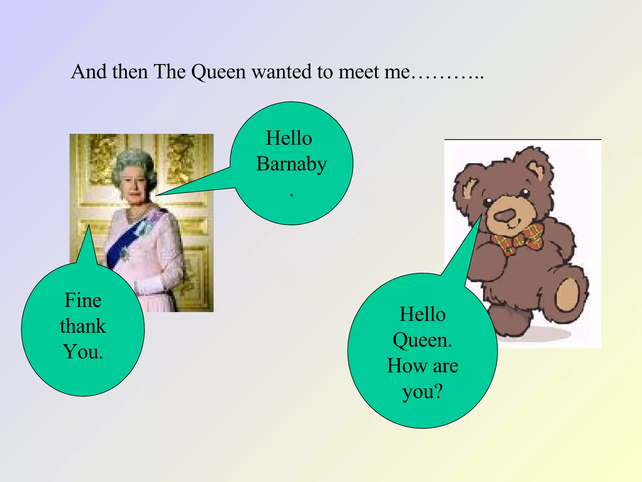 Barnaby Goes To London | PPT