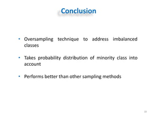 wRACOG: A Gibbs Sampling-Based Oversampling Technique | PPT