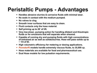 Barnant Masterflex Ponndorf Peristaltic pumps | PPT