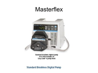 Barnant Masterflex Ponndorf Peristaltic pumps | PPT