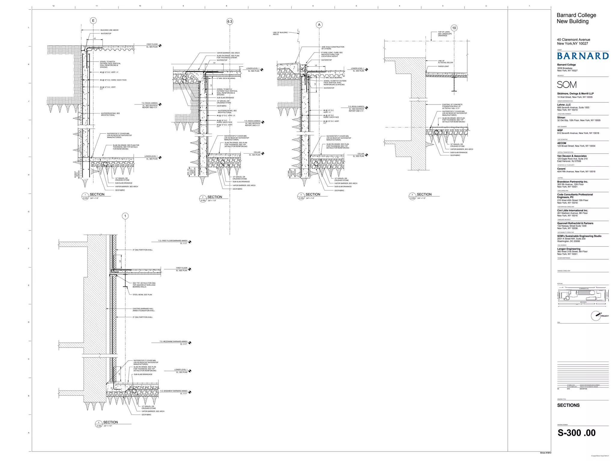Barnard College Revit Sections | PPT