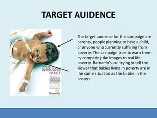 Barnardos Silver Spoon Poster Campaign Analysis Newton | PPTX