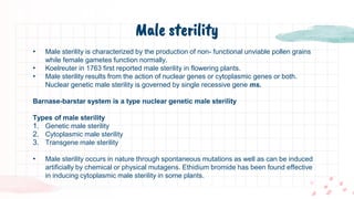 Barnase and bartar system | PPTX