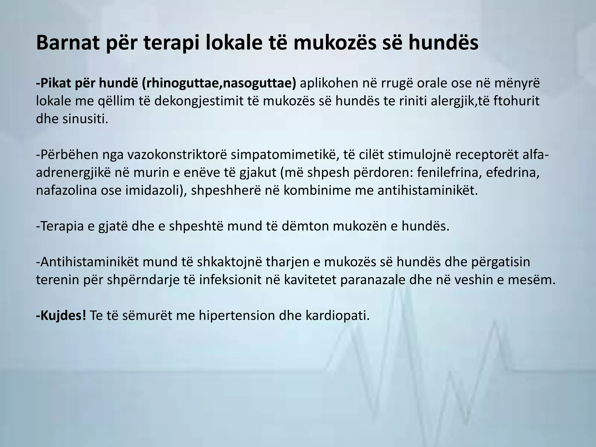 Barnat e sistemit respirator | PPTX