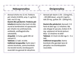 Barnat e sistemit respirator | PPTX