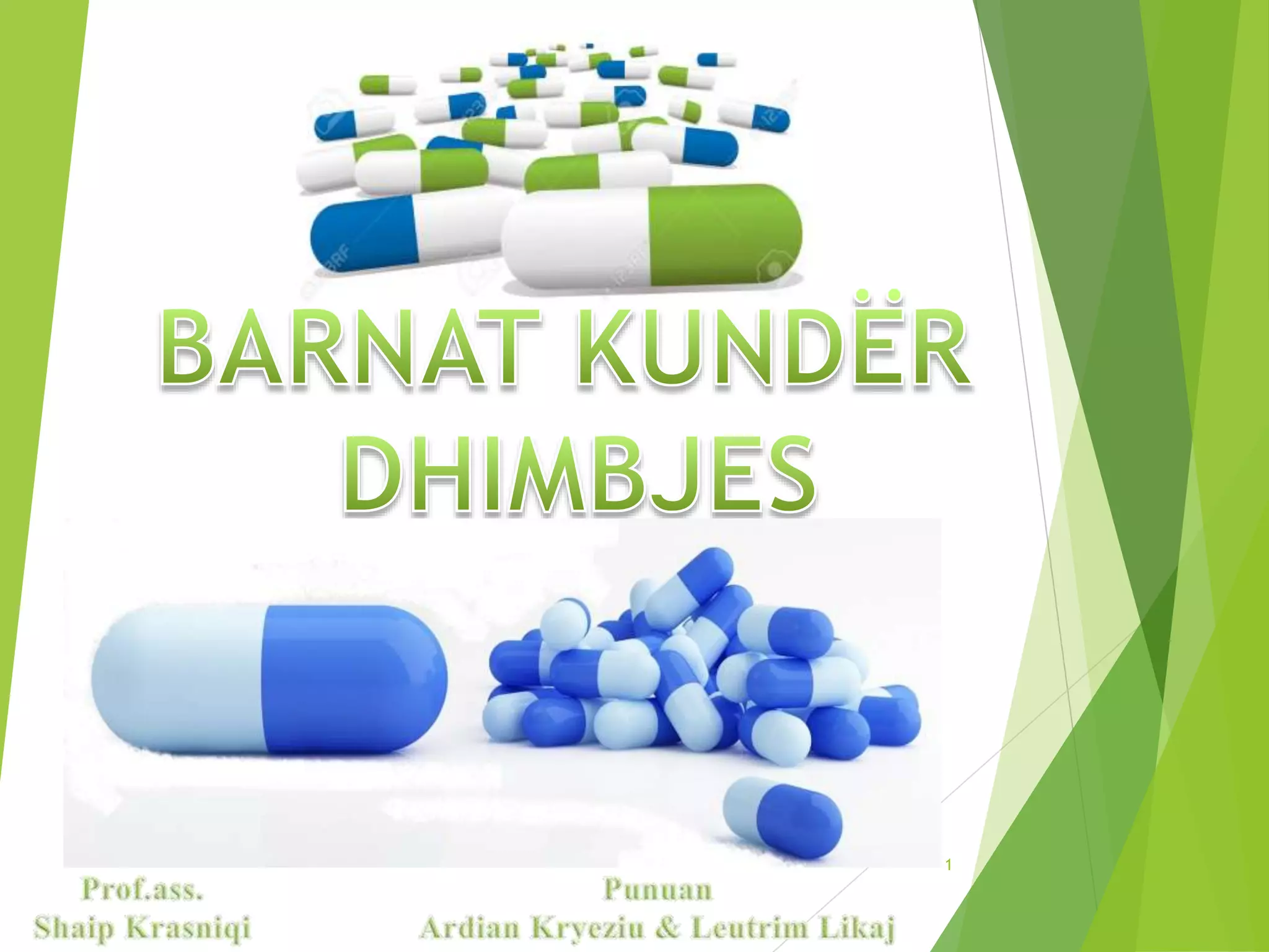 Barnat kunder dhimbjes (Analgjeziket) | PPTX