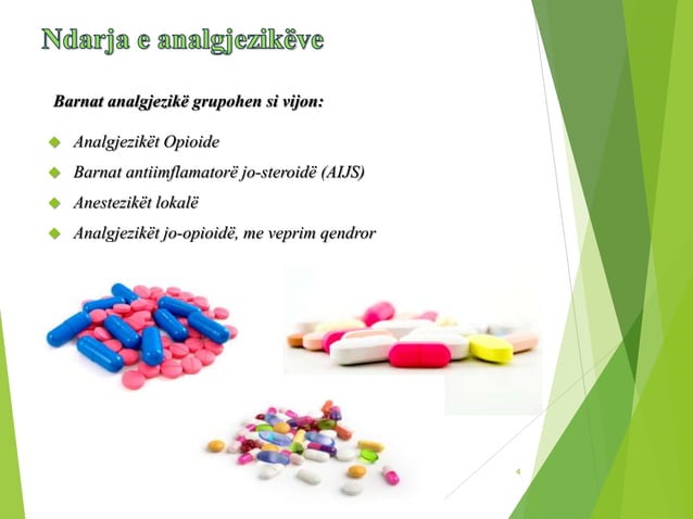 Barnat kunder dhimbjes (Analgjeziket) | PPTX