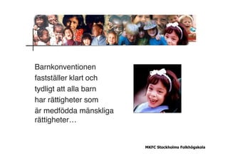 Barnens Rättigheter | PPT