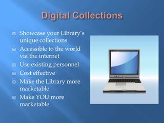 Creating a Digital Collection For Your Library | PPTX