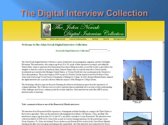 Creating a Digital Collection For Your Library | PPTX