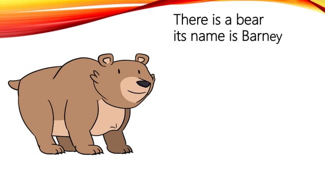 Barney the bear 2021 | PPT