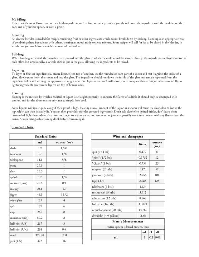 Bar notes | PDF