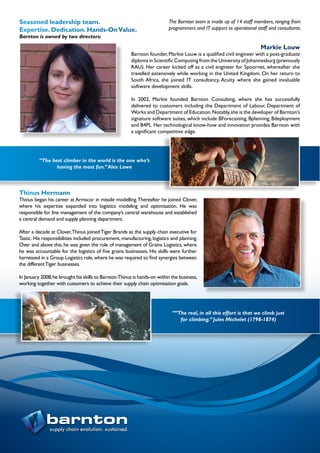 Barnton Company Profile | PDF