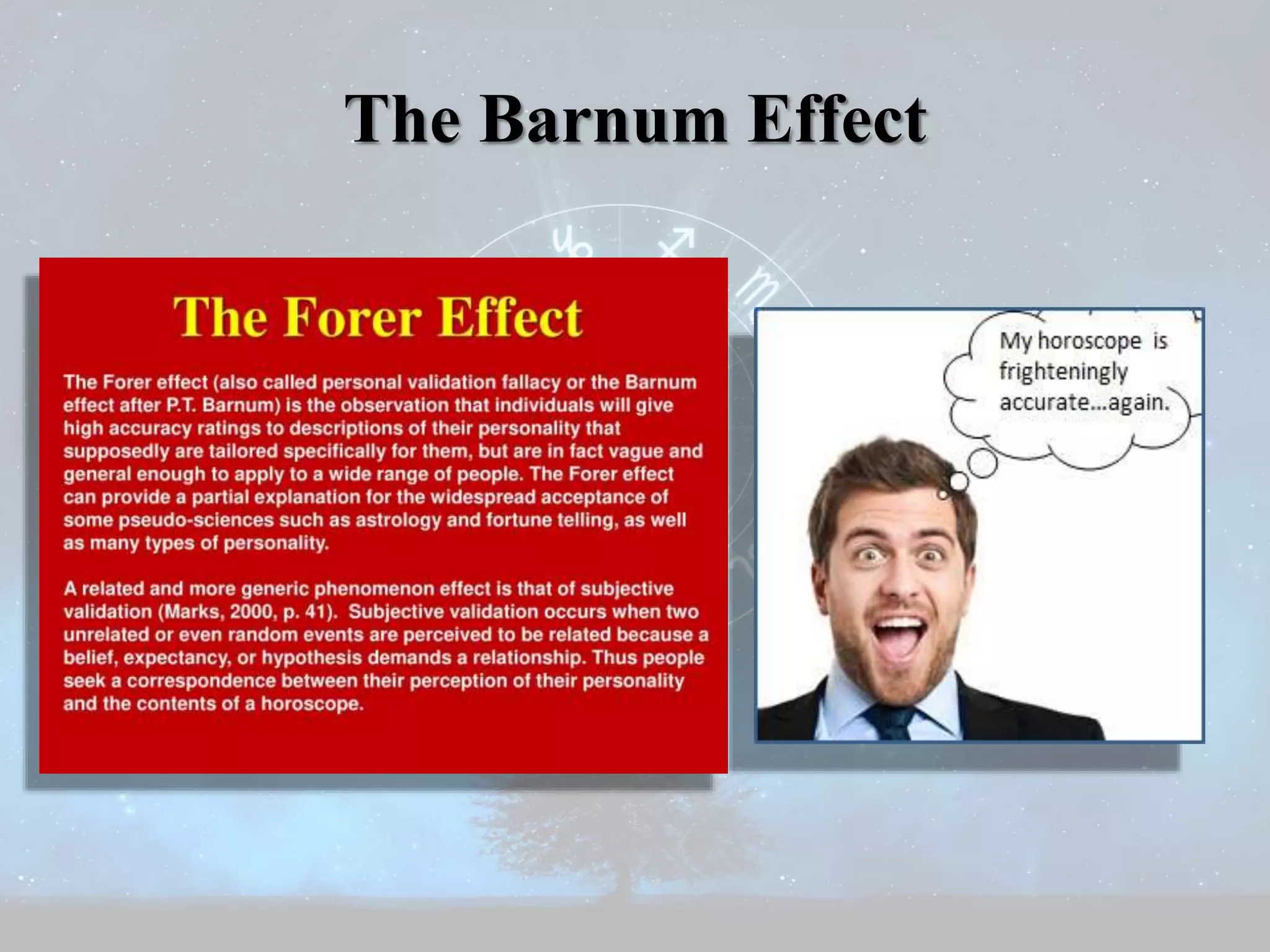 Barnum Effect | PPTX