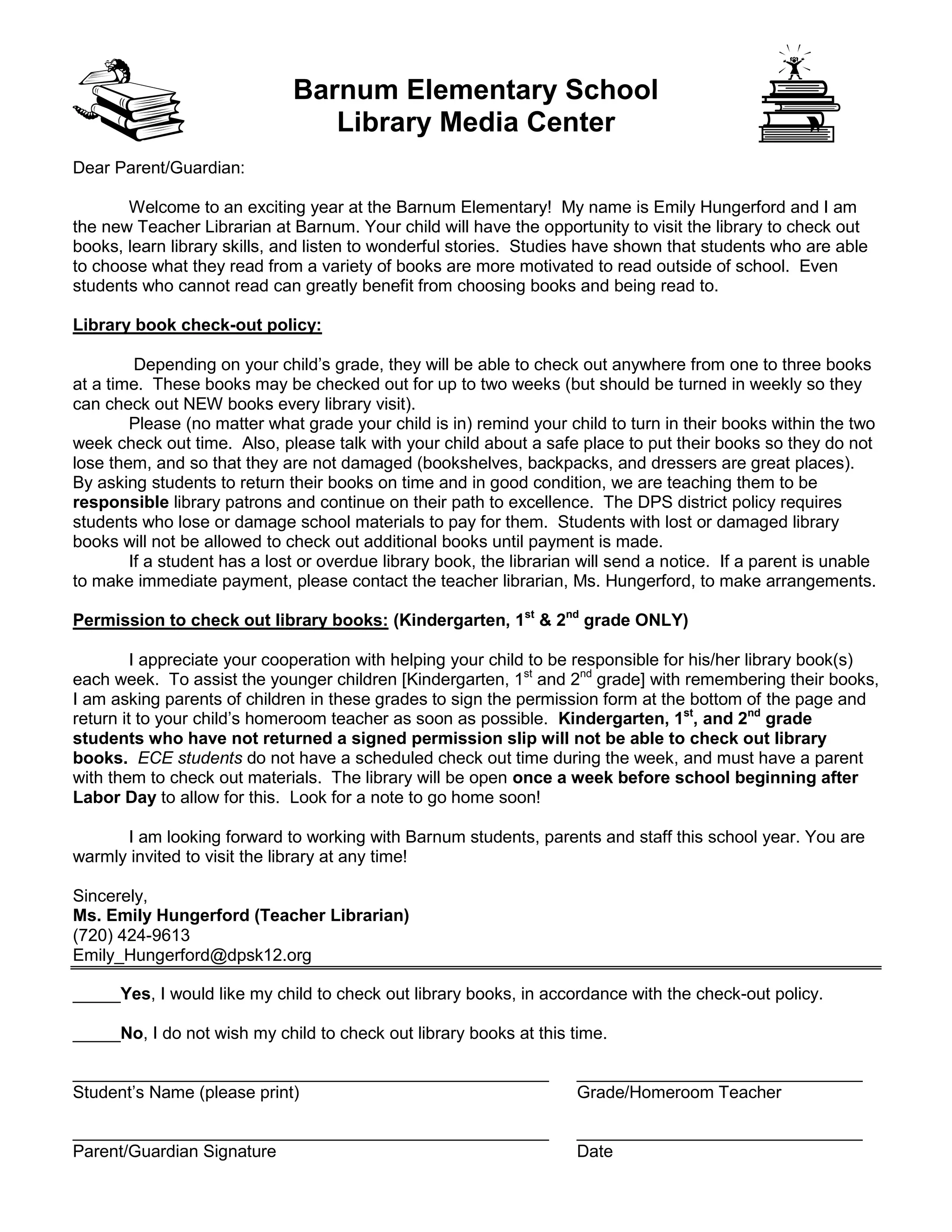 Barnum Letter Home 2012-2013 English | DOCX