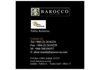 Barocco Design | PDF