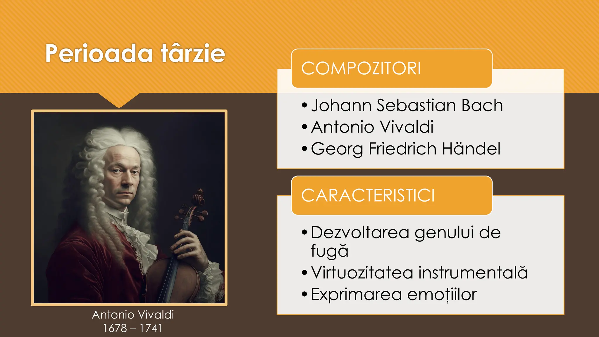 Barocul muzical - prezentare in format ppt | PDF