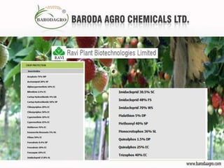 baroda agro chemicals, pesticides formulation business | PPT