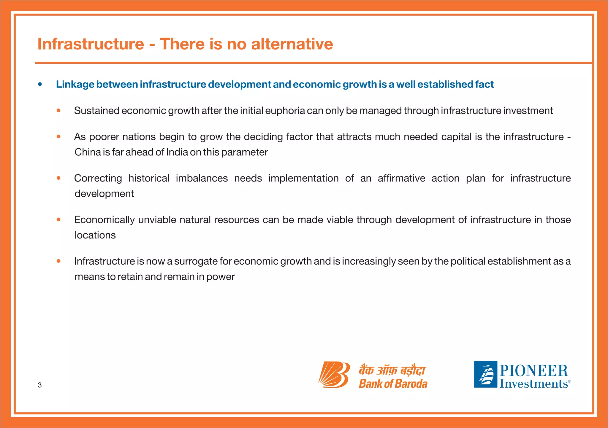 Baroda Pioneer Infrastructure Fund Presentation | PDF