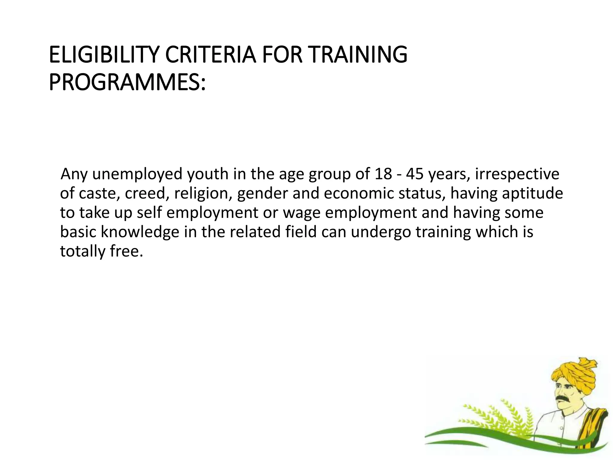 Baroda swarojgar vikash sansthan (rseti) | PPTX