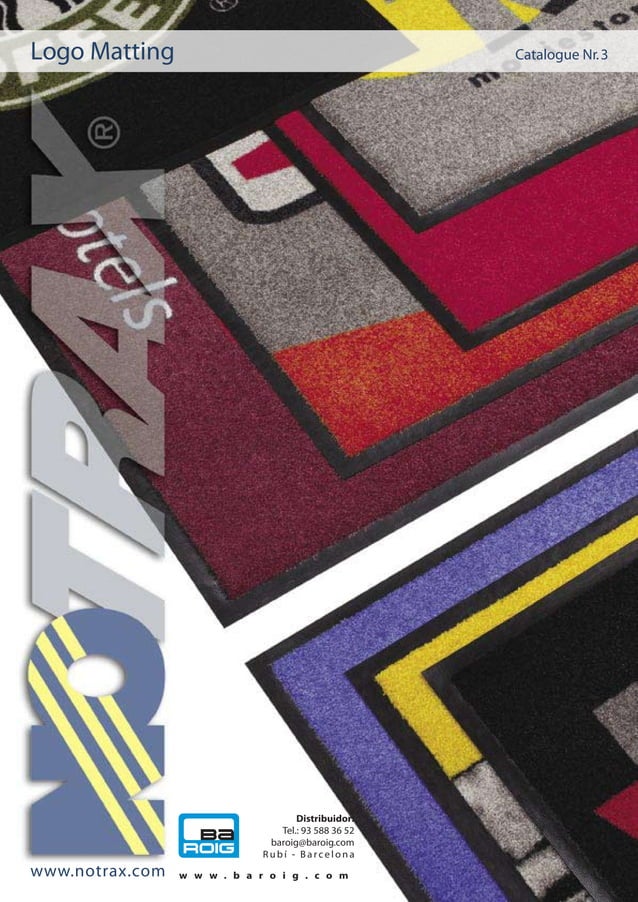 NOTRAX Alfombras Con Logo | PDF