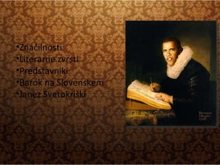 Barok na Slovenskem | PPT