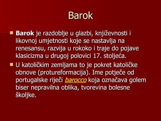 Barok | PPT