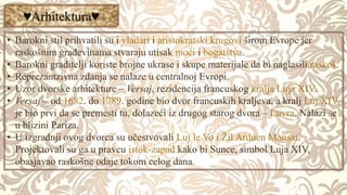 Barok arhitektura i skulptura | PPTX